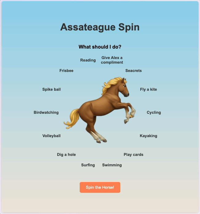 Assateague Spin · Woolgathering | Christian Monaghan